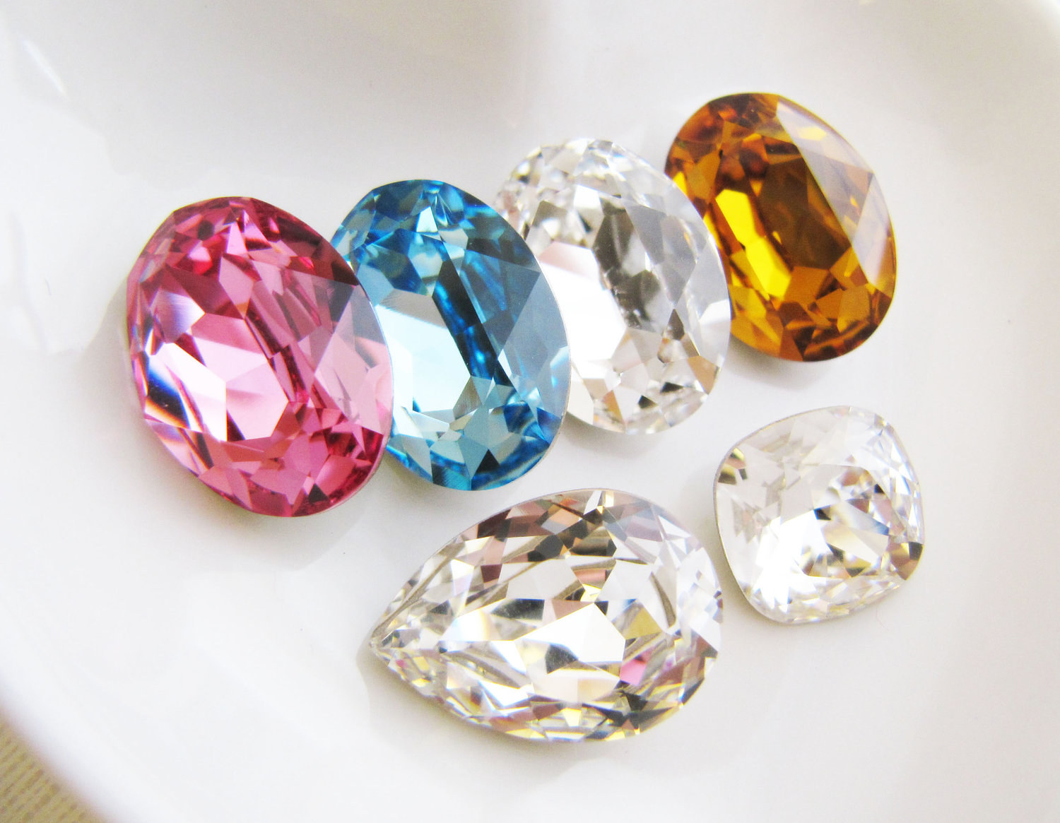 Bridal Earrings Matte Rodium Flower With Cubic Zirconia Ear Posts And ...